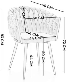 JAKS Jídelní stolička tmavě šedá