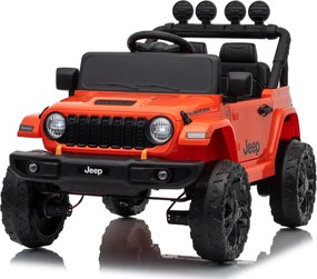 LEAN Toys Oranžové vozidlo na akumulátor DK-JWR558