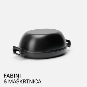 Fabini Pekáč FABINI & Maškrtnica - Smaltovaný litinový pekáč na chleba