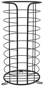 Stojan na toaletní papír ROLAND černý 37 cm