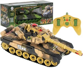 Rc tank rc válečný tank 9993 2,4 ghz desert