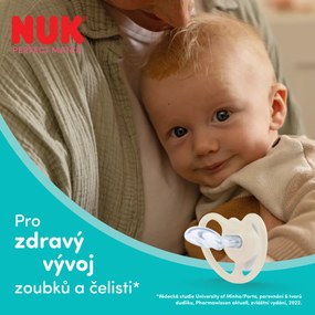 NUK Dudlík Perfect Match Air bear 18 m+ 1 ks