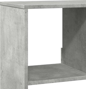 Dělicí stěna betonově šedá 100 x 33 x 125,5 cm kompozitní dřevo 3309486