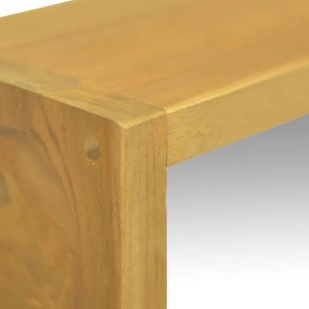 Zrcadlová skříňka 30 x 10 x 40 cm masivní teakové dřevo 338243