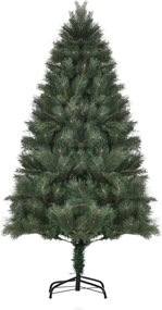 HOMCOM Umělý vánoční stromek 180cm, 375 špiček
