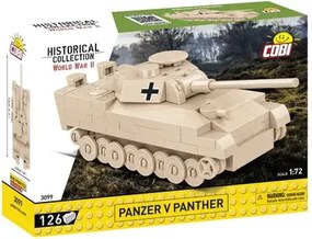COBI 3099 II WW Panzer V Panther / 126 kostek / 1:72 / od 6 let