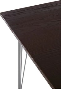 Jídelní stůl z jilmového dřeva ø 80 cm District – Premier Housewares
