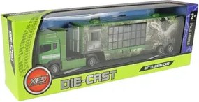 RAPPA Auto kamion kov/plast s motivem dinosaura I. / Volný chod / 32 c