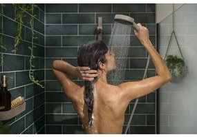 Hansgrohe Pulsify Planet Edition - Ruční sprcha 105 3jet Relaxation EcoSmart+ Select, sand (recyklováno) 26077210