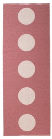 Světle červený vnitřní a venkovní běhoun 70x200 cm Vera Pop Blush – Pappelina