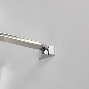BPS-koupelny Čtvrtkruhový sprchový kout KZ92 90x90 chrom/transparent - bez vaničky