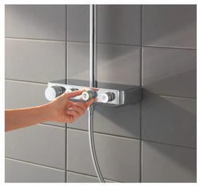 Grohe Euphoria SmartControl System 310 Cube Duo - Sprchový systém s termostatem na stěnu, chrom 26508000