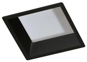 LED svítidlo Aida S9W do sádrokartonu černá