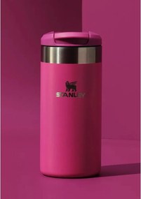 Růžový termo hrnek z nerezové oceli 350 ml AeroLight™ Transit Mug Violet Blossom – Stanley