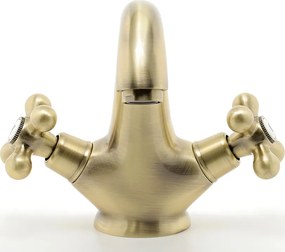 Novaservis Stojánková umyvadlová retro baterie bronz BAI2BR
