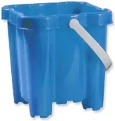 Androni Kyblík hrad 4 věže modrá / výška 16 cm / od 12 měsíců