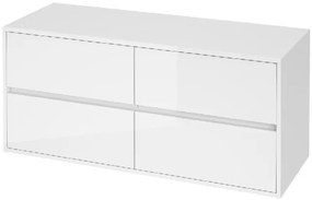 Cersanit Crea - Umyvadlová skříňka, 53x120x45 cm, 4 zásuvky, bílá S931-002
