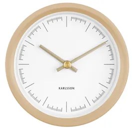 Nástěnné hodiny pogumované Dense 12,5 cm Karlsson