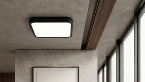 BRILAGI-LED Koupel. strop. sv. se senz. ZENNA LED/24W/230V 34,5x34,5 cm IP44 čer