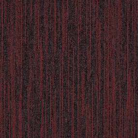Kobercové čtverce Modulyss First Decode 329 - červené - 50x50 cm