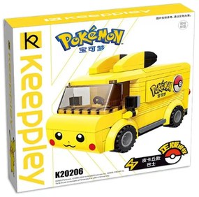 Stavebnice "autíčko pokémon" z kostiček Varianta: K20206