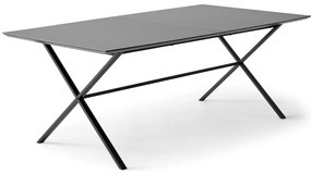 Antracitový rozkládací jídelní stůl 90x165 cm Meza – Hammel Furniture
