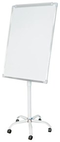 Magnetická plastová flipchart tabule na kolečkách, 70x100 cm