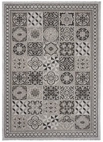 Kusový koberec Sisal MELISSA KF87A šedý Rozměr: 60x100 cm