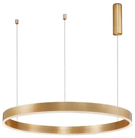 LED lustr Motif 100 zlaté stmívatelné