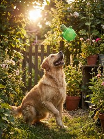 Sinsay - Plyšová hračka pro psa s míčkem uvnitř - zelená