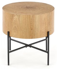 Odkládací stolek BROOKLYN přírodní dub