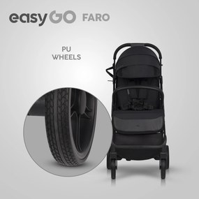 Sportovní kočárek EasyGo Faro Ebony Black
