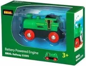 BRIO Elektronická lokomotiva zelená / od 3 let