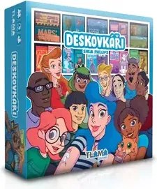 TLAMA games Deskovkáři (Shelfie Stacker CZ)