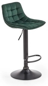 Halmar barová židle H95 barva: zelená