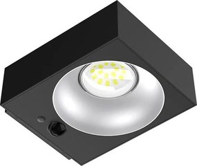 Viking - LED Stm. solární nástěnné svítidlo se senzorem LED/2W/3,7V IP65 4000K