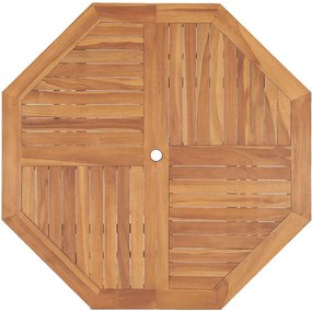 Zahradní jídelní stůl 110 x 110 x 75 cm masivní teak 318478