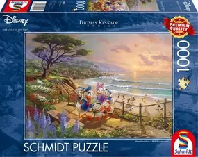 SCHMIDT Puzzle Donald  Daisy: Kačeří odpoledne / 1000 dílků / od 12 le