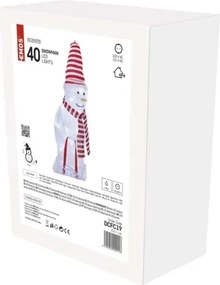 LED vánoční sněhulák EMOS DCFC19 46cm 230V vnitřní i venkovní použití studená bílá