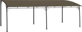 Slunečníkové markýzy 6 x 3 x 2,55 m Taupe 312256