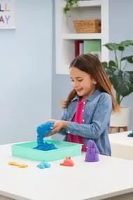 SPIN MASTER Kinetic Sand Pískoviště modrá / 454 g písku / od 3 let