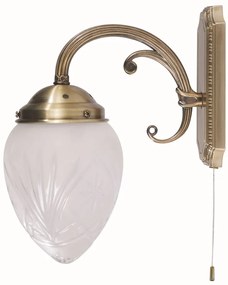 Rabalux ANNABELLA nástěnná lampa max. 1x40W | E14 | IP20 - bronz