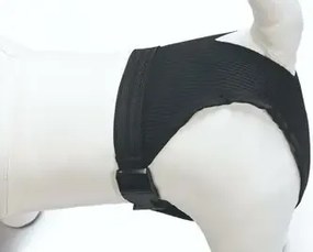 Beeztees Nylonové hárací kalhotky černá XS / 22-28cm