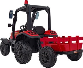 Ramiz Traktor BLAST s přívěsem Červený