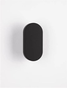 NV 9002866 Venkovní nástěnné svítidlo OFIR černý hliník a akryl LED 10.3W 3000K 220-240V 92st. IP54 - NOVA LUCE