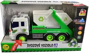 MaDe 12574 - Auto popelářské na setrvačník s kontejnerem