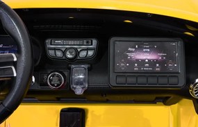 Elektrické autíčko Mercedes Benz GT63 AMG žluté