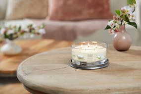 Yankee Candle – Signature Tumbler svíčka Clean Cotton (Čistá bavlna) Velikost: střední 340 g