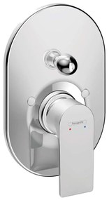 Hansgrohe Rebris E - Vanová baterie pod omítku, s tělesem, chrom 72458000