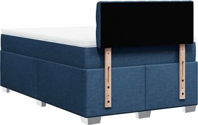 Box spring postel s matrací černá 120x190 cm textil 3285840